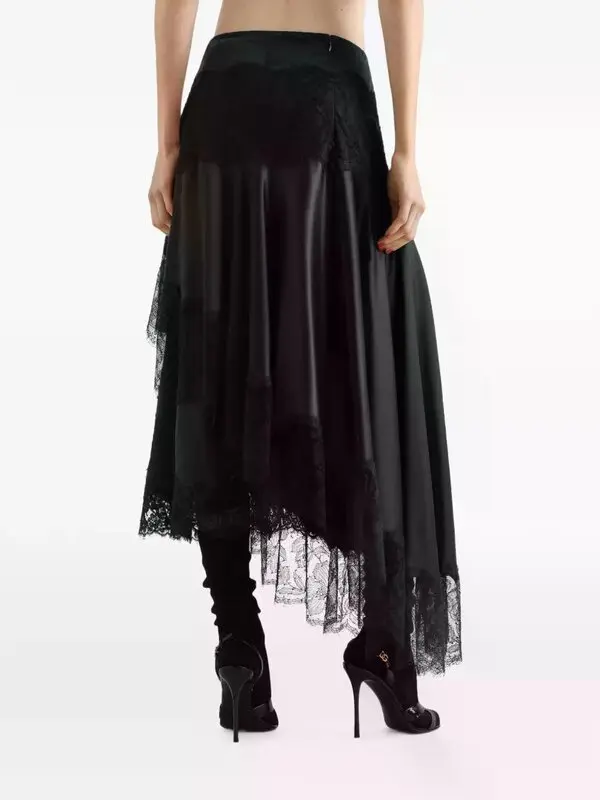 Dolce & Gabbana Silk-satin Skirt