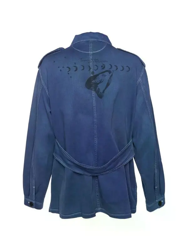 Dior Graphic-print Denim Jacket
