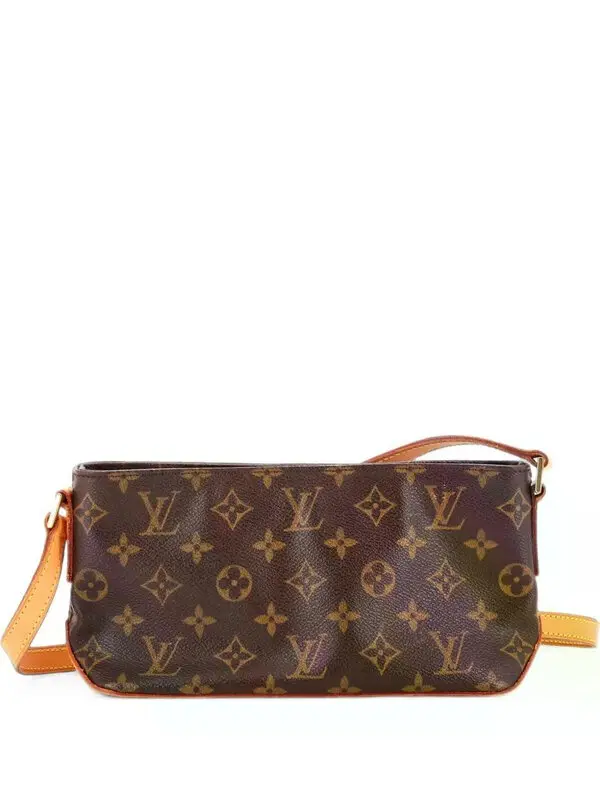 LOUIS VUITTON Trotteur Handbag Monogram Canvas Crossbody Bag