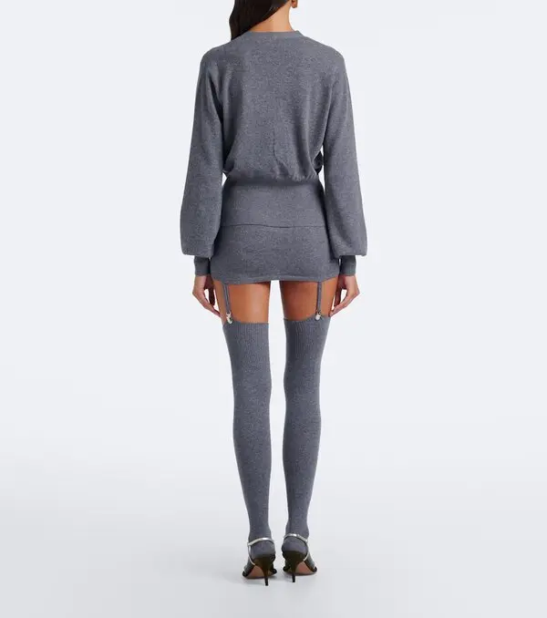 AYA MUSE Costa Miniskirt And Over-the-knee Socks Set