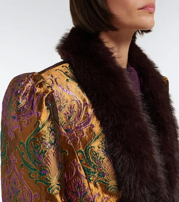 Retrofete Delphira Brocade Jacket