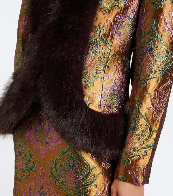 Retrofete Delphira Brocade Jacket