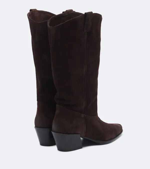 Staud Monty Suede Knee-high Boots