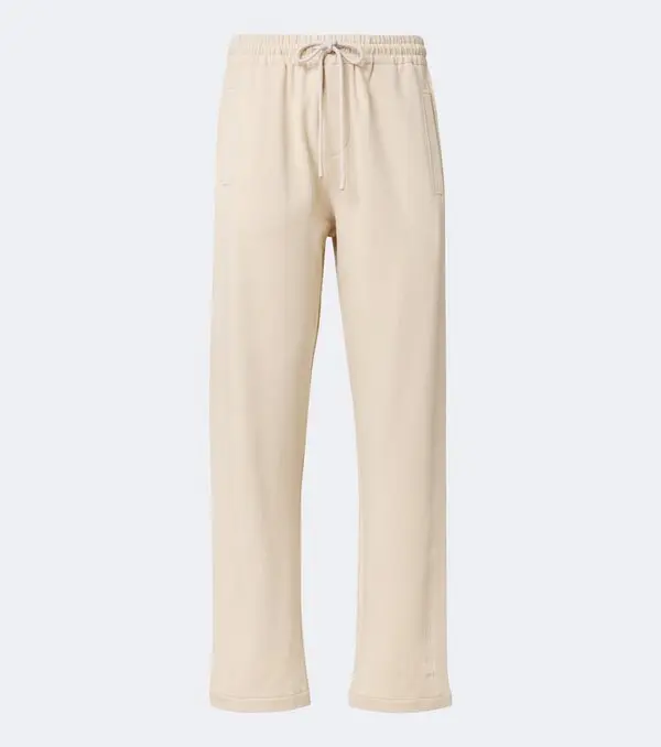Zimmerli Jersey Wide-leg Sweatpants - Beige