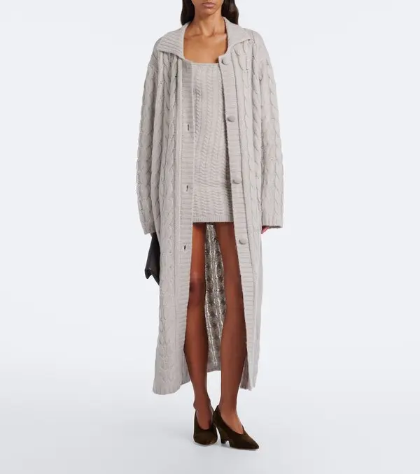 AYA MUSE Alia Wool And Alpaca-blend Minidress