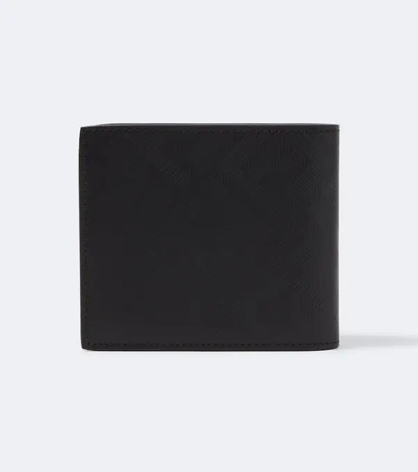 Fendi Shadow Embossed Leather Bifold Wallet