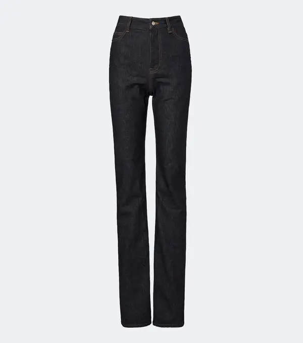 Balenciaga High-rise Slim Jeans - Blue