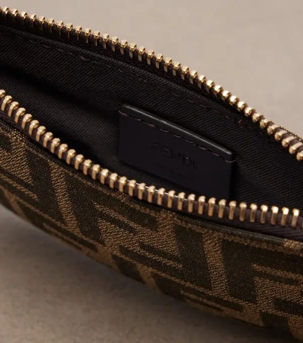 Fendi Tube Mini Ff Zucca Pouch