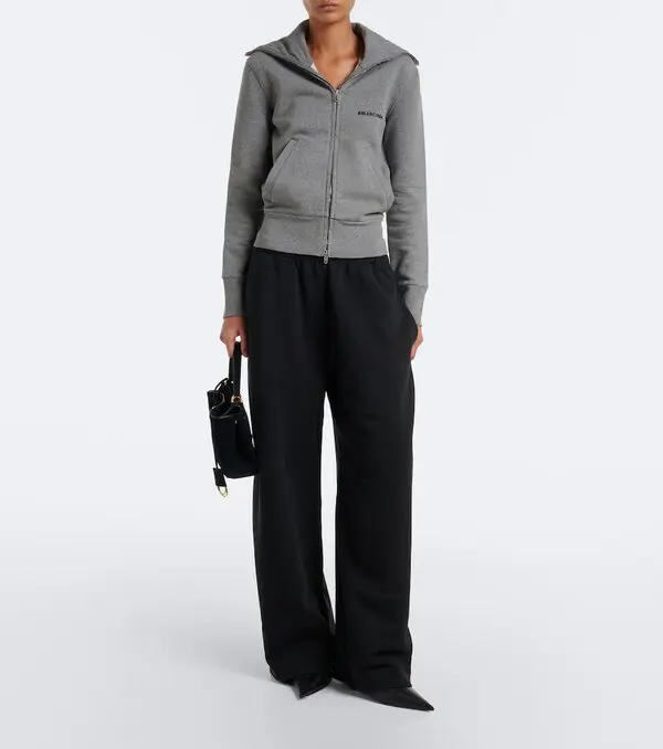 Balenciaga Logo Cotton Sweatpants