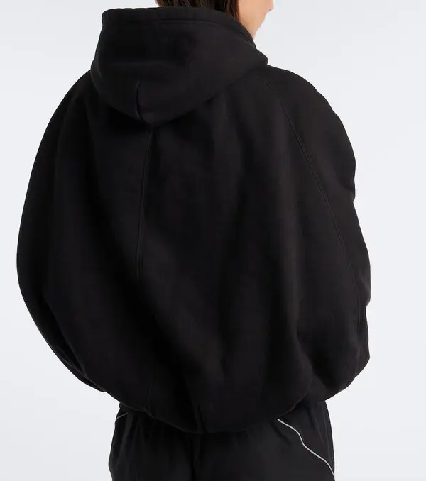 Balenciaga Cotton Zip-up Hoodie