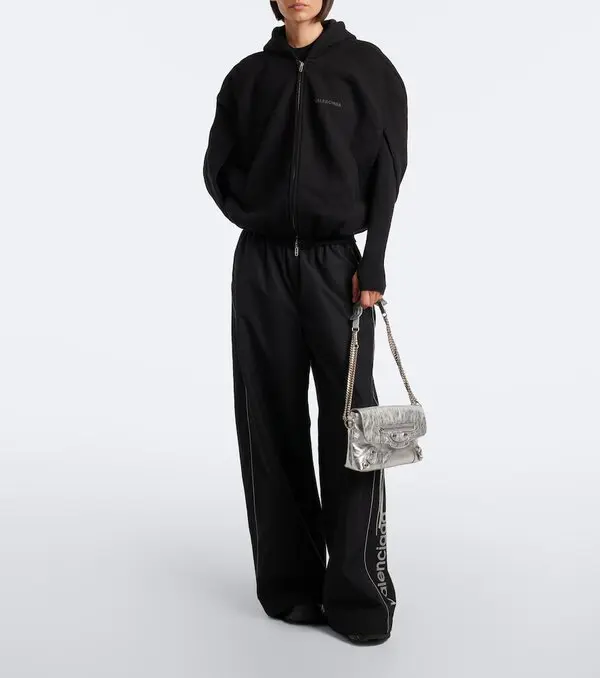 Balenciaga Cotton Zip-up Hoodie