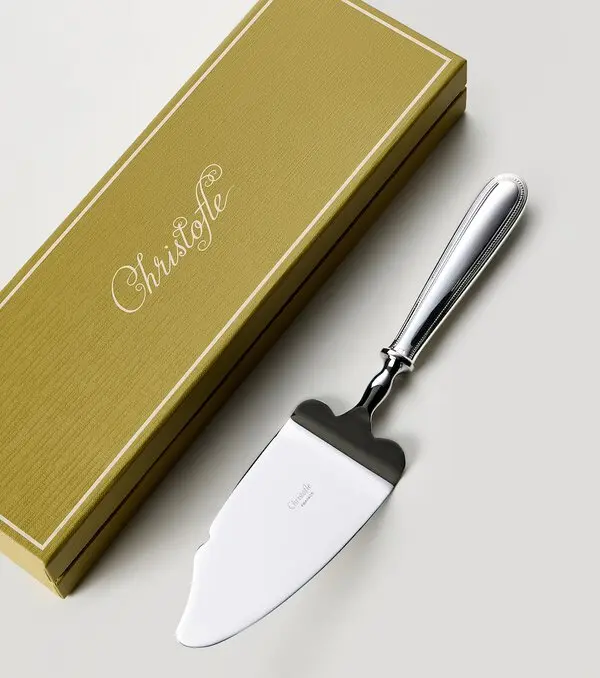 Christofle Perles -plated Cake Server