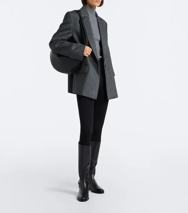 Veronica Beard Arabelle Leather Knee-high Boots