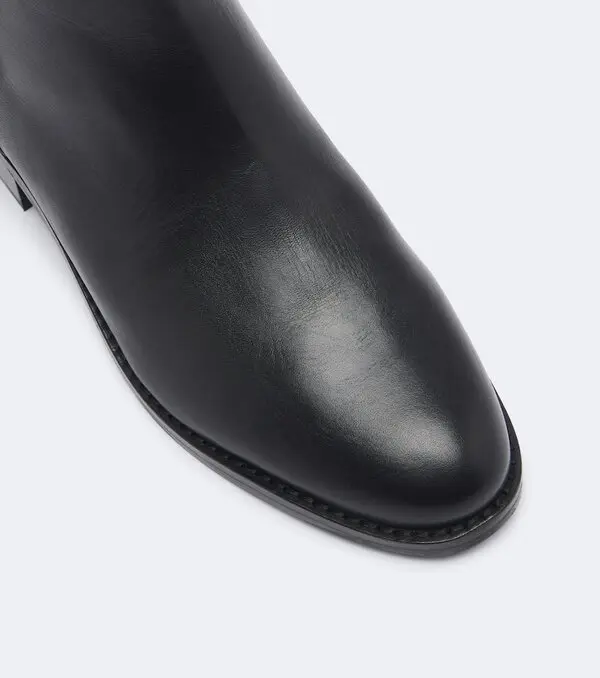 Veronica Beard Arabelle Leather Knee-high Boots