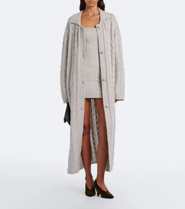 AYA MUSE Alia Wool And Alpaca-blend Cardigan