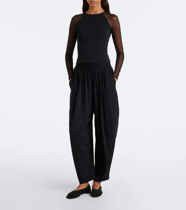 ERES Marita Tulle-trimmed T-shirt