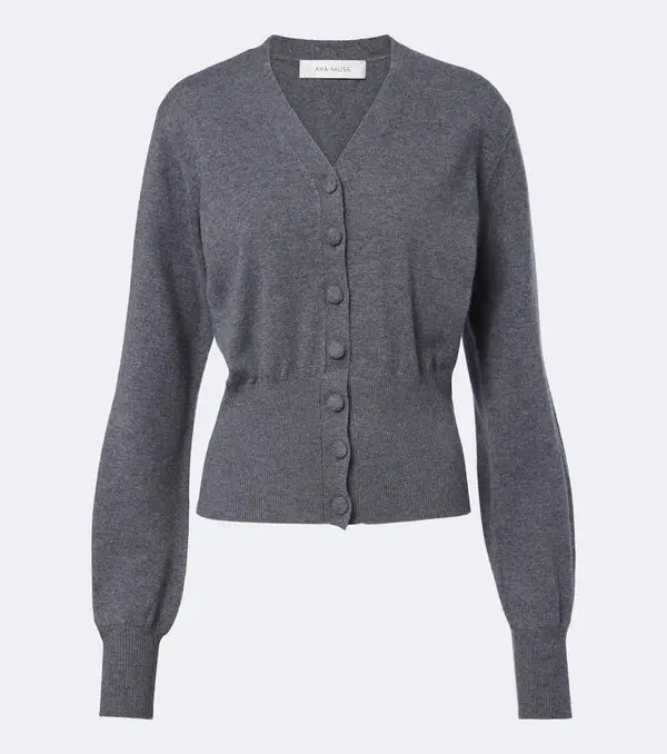 AYA MUSE Costa Wool And Cashmere-blend Cardigan