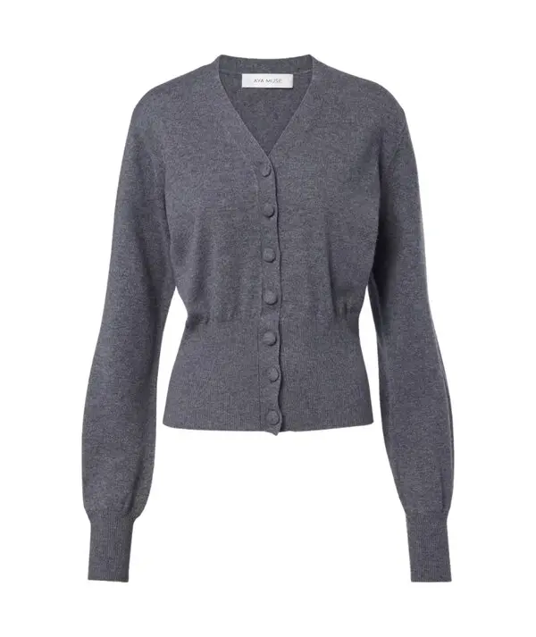 AYA MUSE Costa Wool And Cashmere-blend Cardigan