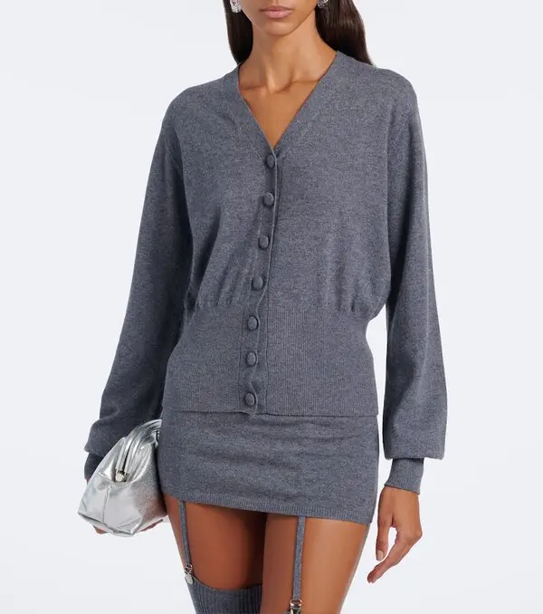 AYA MUSE Costa Wool And Cashmere-blend Cardigan