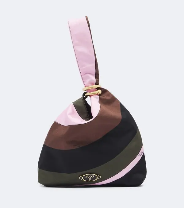 Emilio Pucci Emilio Iride Twill Top-handle Bag