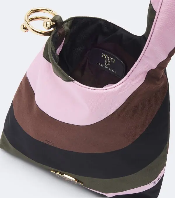 Emilio Pucci Emilio Iride Twill Top-handle Bag