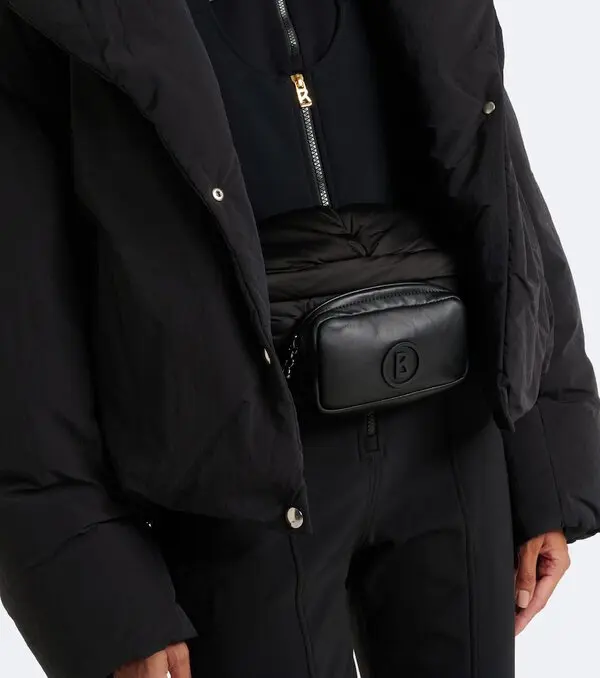 Bogner Runa Leather-trimmed Belt Bag
