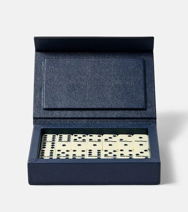GIOBAGNARA Parma Leather Domino Set