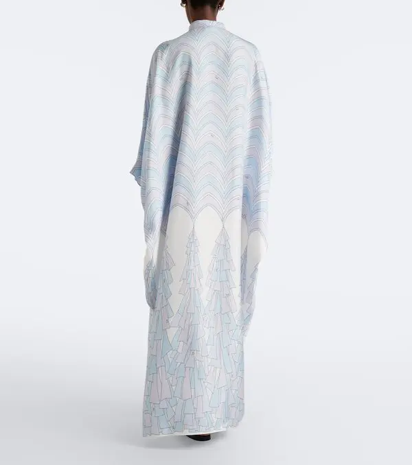 Emilio Pucci Baiadera Silk Twill Kaftan