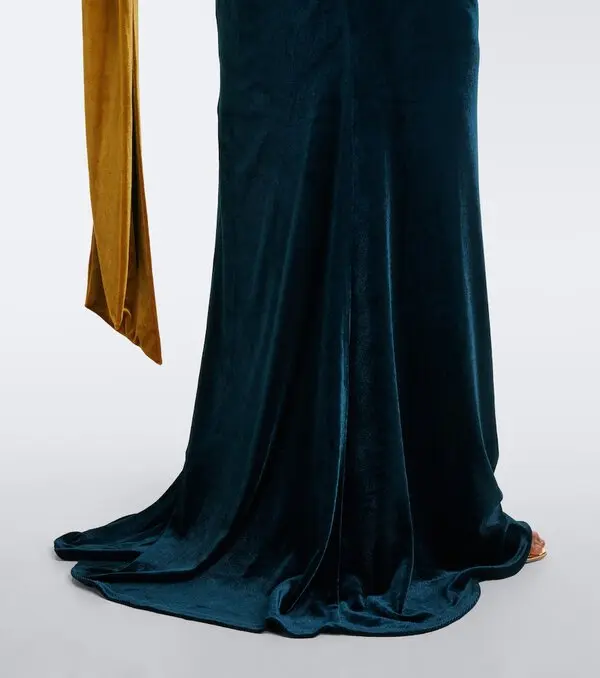 Retrofete Goleta Velvet Gown