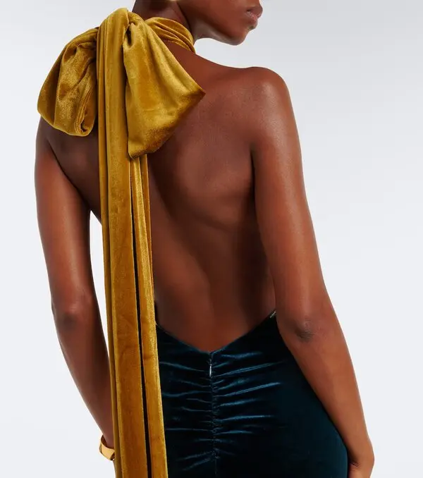 Retrofete Goleta Velvet Gown