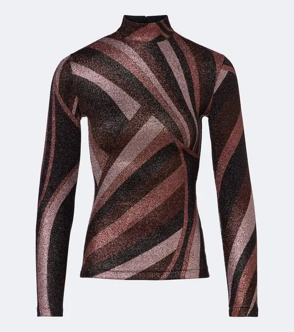 Emilio Pucci Iride Lurex® Jersey Top