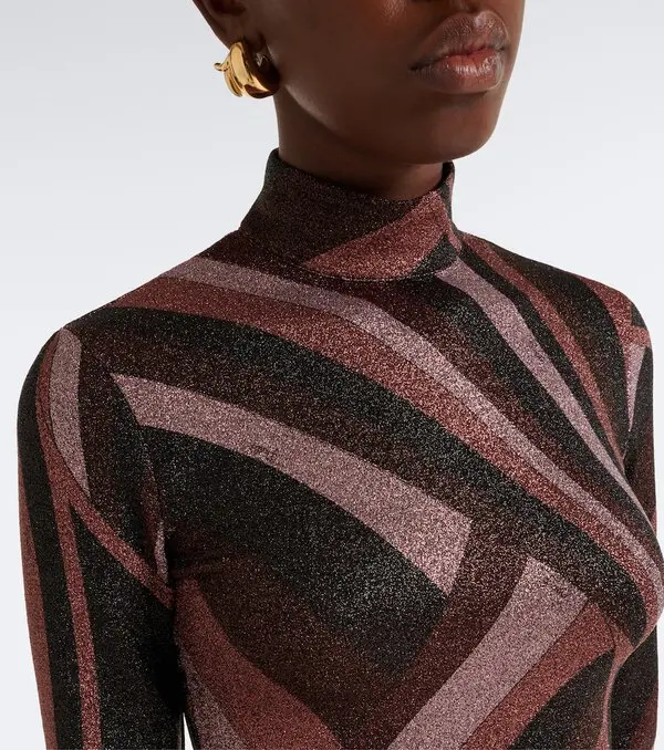 Emilio Pucci Iride Lurex® Jersey Top