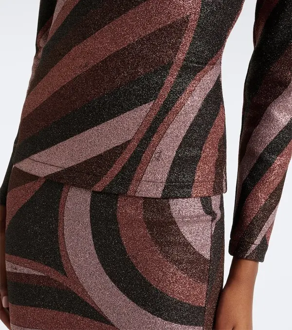 Emilio Pucci Iride Lurex® Jersey Top