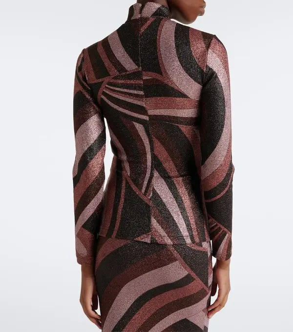 Emilio Pucci Iride Lurex® Jersey Top