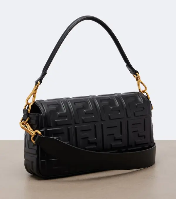 Fendi Baguette® 26424 Medium Leather Shoulder Bag