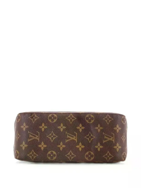 LOUIS VUITTON Looping Handbag Monogram Canvas Mm Satchel
