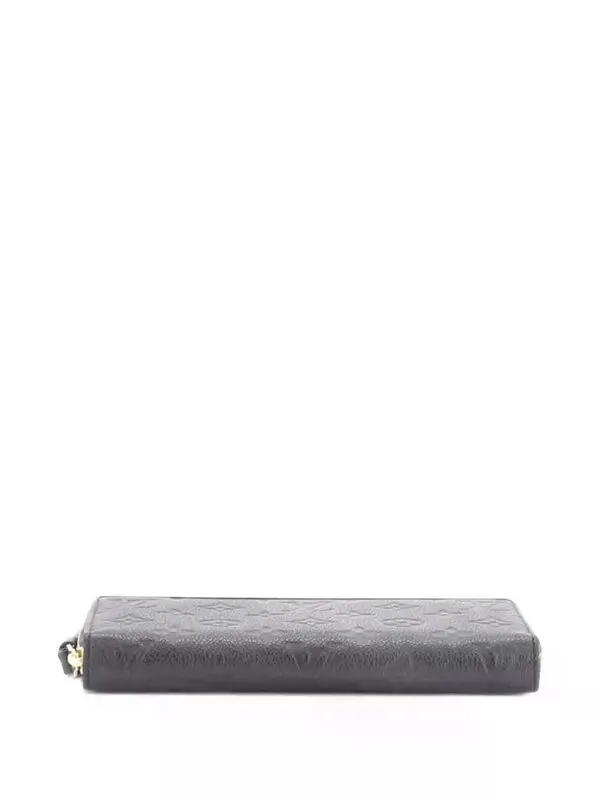 LOUIS VUITTON Zippy Wallet Monogram Empreinte Leather Small Wallets