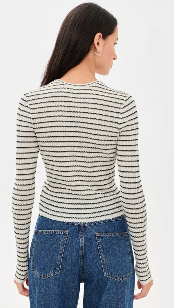 Z Supply Rosanna Stripe Sweater Top