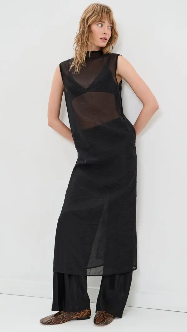 VRG GRL Serena Sheer Maxi Dress
