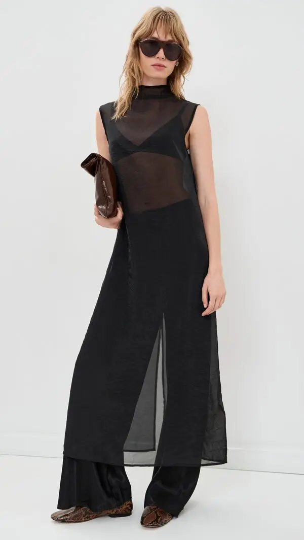 VRG GRL Serena Sheer Maxi Dress
