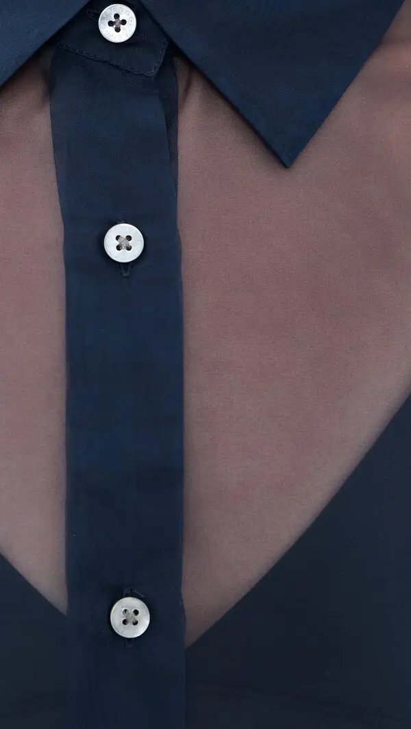 Renggli Organza Button Up Shirt
