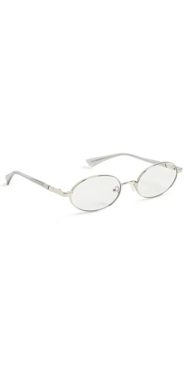 Le Specs Icicle Eyeglasses - Silver