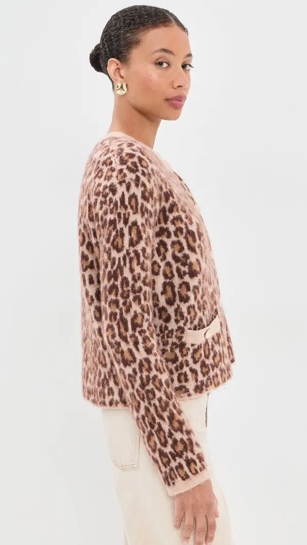 Sablyn Char B Shrunken Cashmere Cardigan