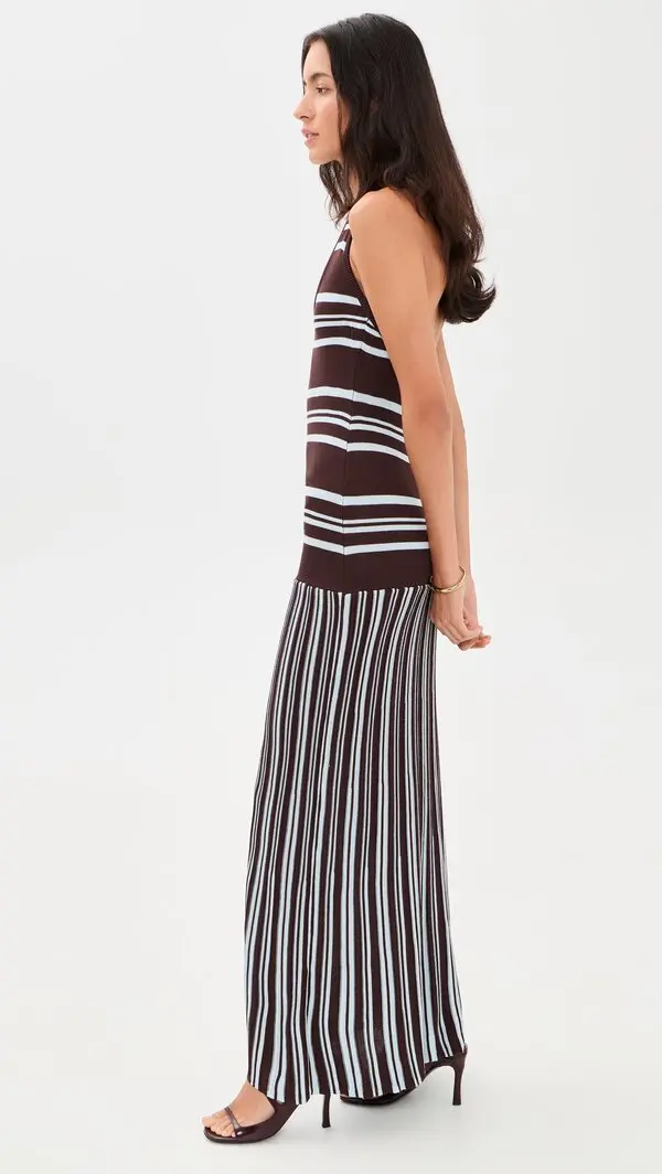 SEVEN WONDERS Suki Halter Maxi Dress