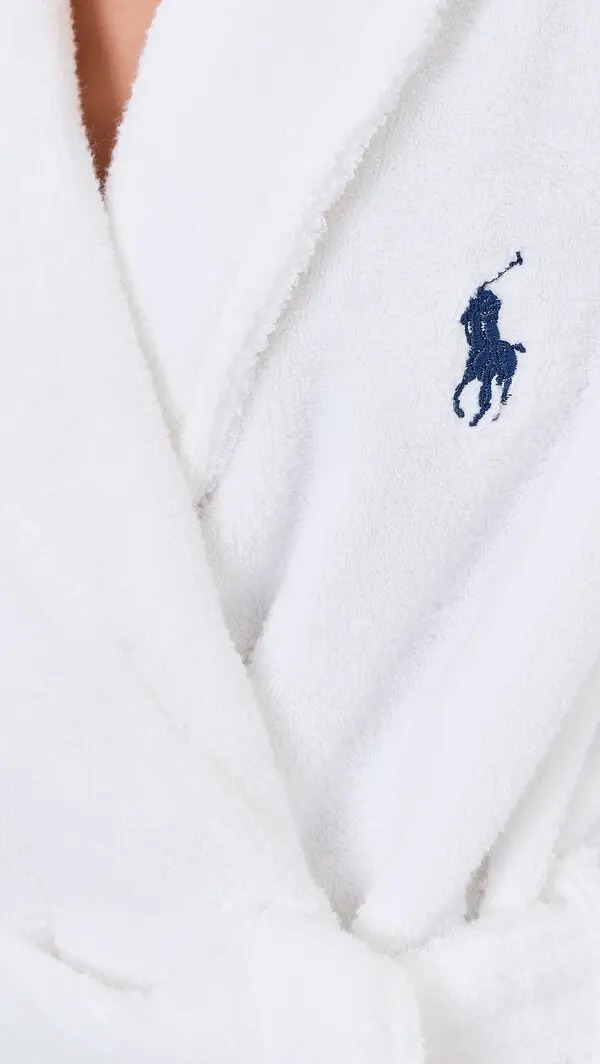 Polo Ralph Lauren Short Bear Printed Back Robe