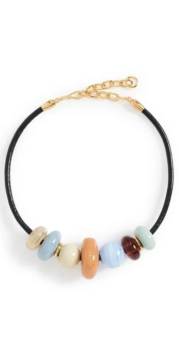 LIZZIE FORTUNATO Piedra Necklace