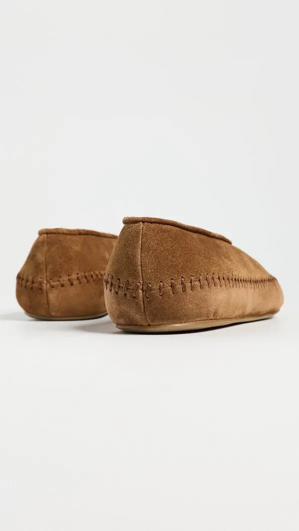 Jenni Kayne Shearling Bare Flats