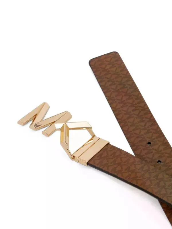 Michael Kors Monogram Buckle Belt