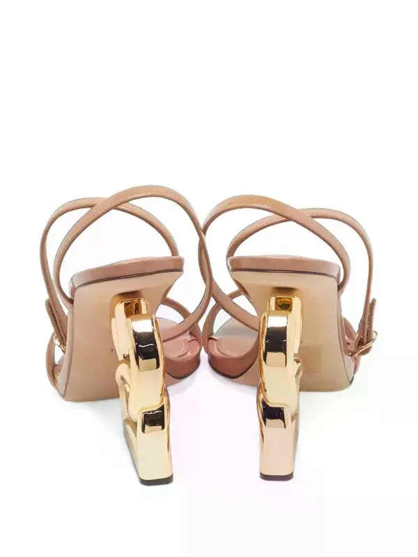 Dolce & Gabbana Keira Dg Logo-heel Sandals