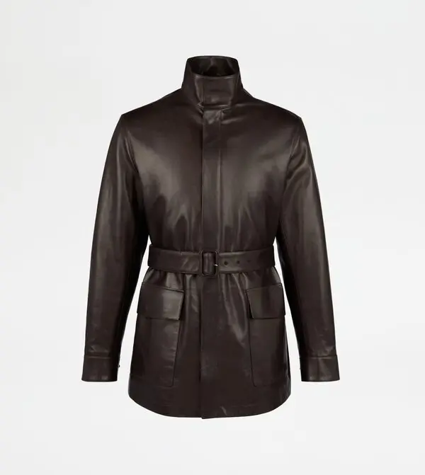 TOD'S Jacket In Nappa Leather